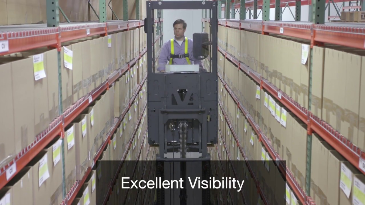 High Level & Multi Level Order Picker - Mitsubishi EOP15N3 - YouTube