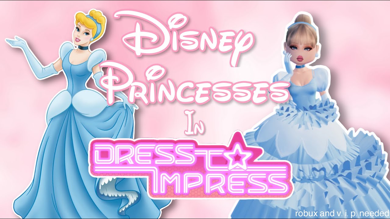 Disney Princess Outfits in DRESS TO IMPRESS || ROBLOX DRESS TO IMPRESS ...