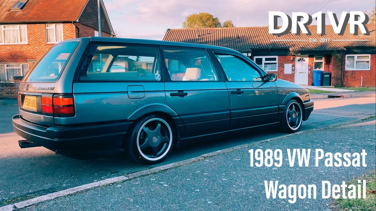 1989 VW Passat Wagon Detail - YouTube