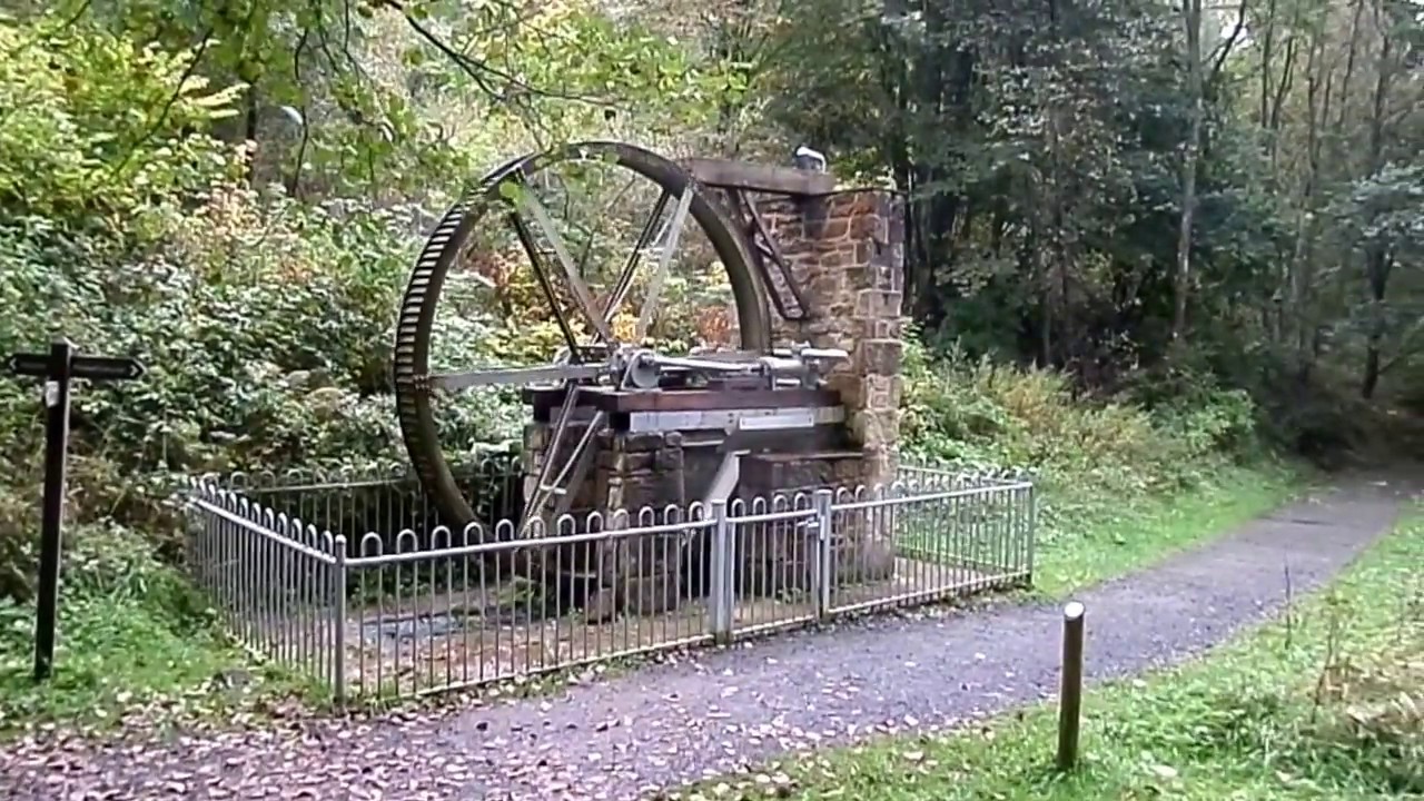 A Waterwheel Powered Water Pump, Cragside Estate, Northumbria - YouTube