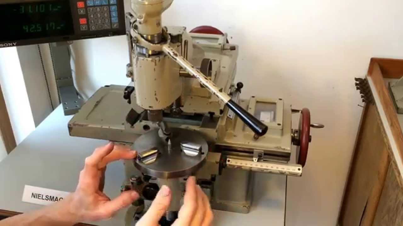 nielsmachins.com: Hauser M1 Jig Boring Machine with accessories and ...