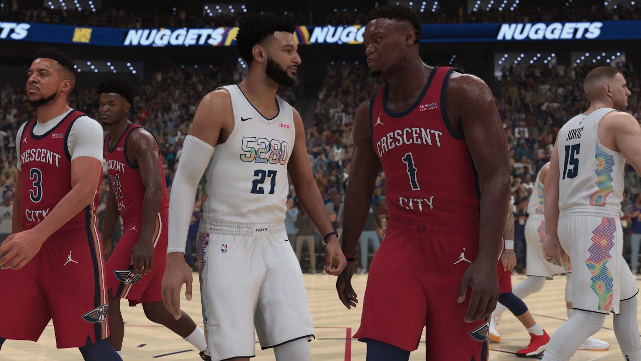 DENVER NUGGETS vs NEW ORLEAN PELICANS GAMEPLAY PS5 { 4K ULTRA HD ...