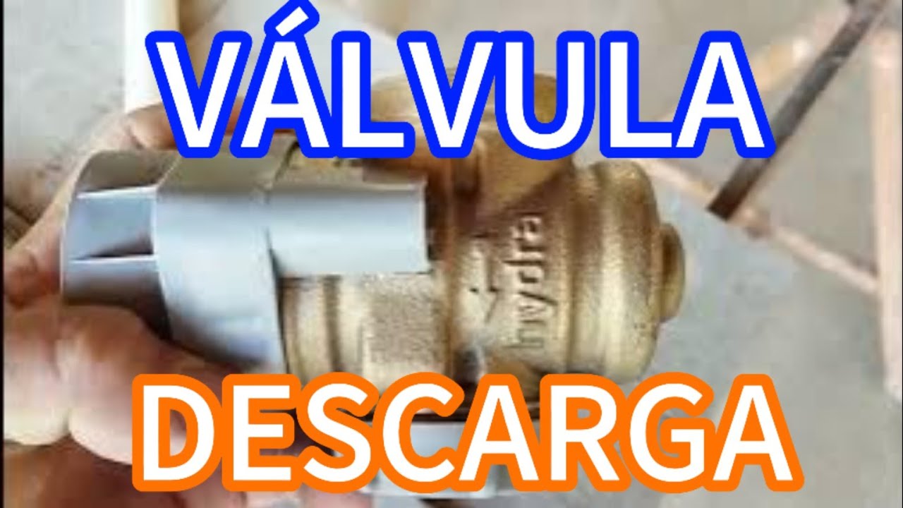 Como fazer instalação da válvula Hydra de descarga. - YouTube