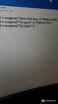 How to annoy your Friend using python XD - YouTube