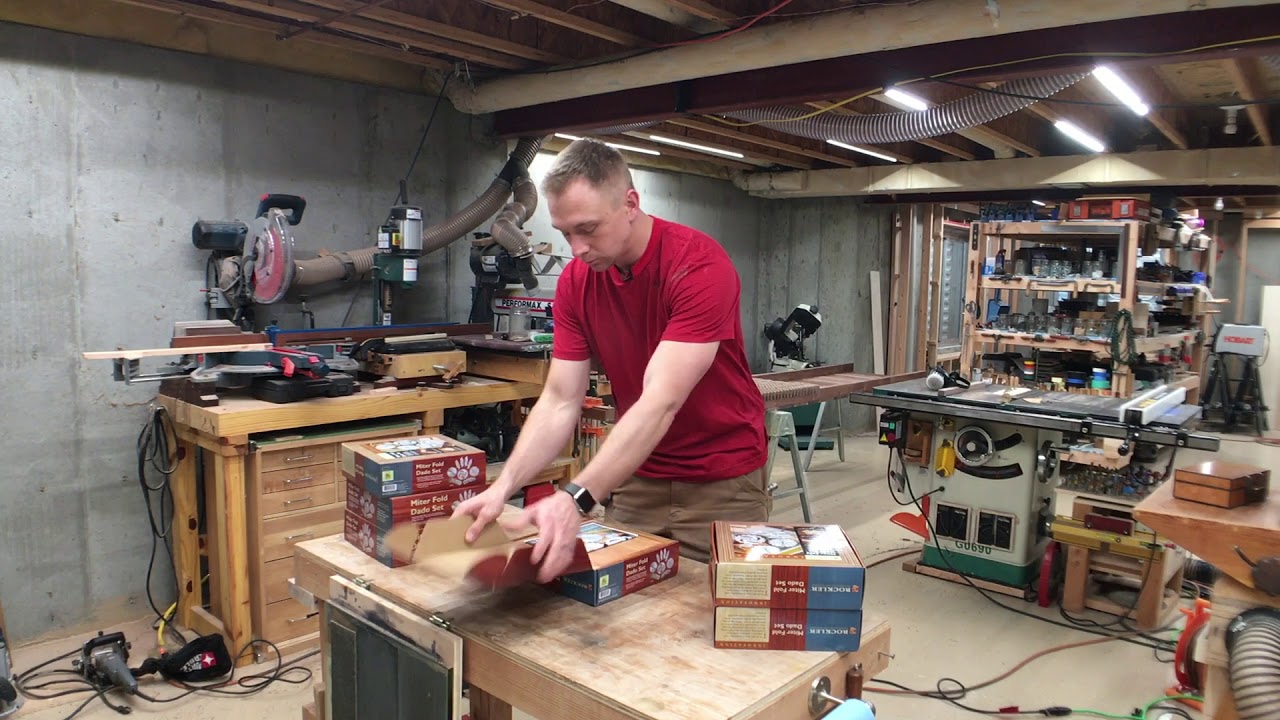 Miter Fold Dado Set WINNERS! - YouTube
