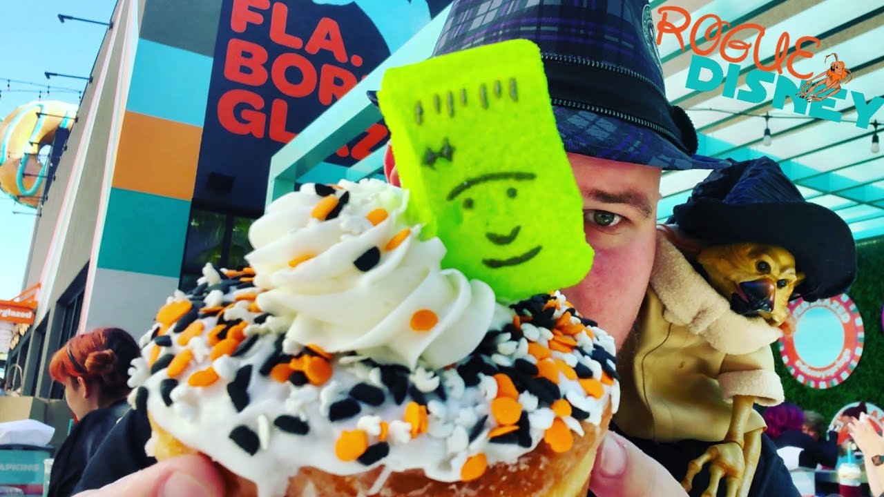 Halloween Morning, Everglazed Breakfast Sandwich and Franken-Donut ...