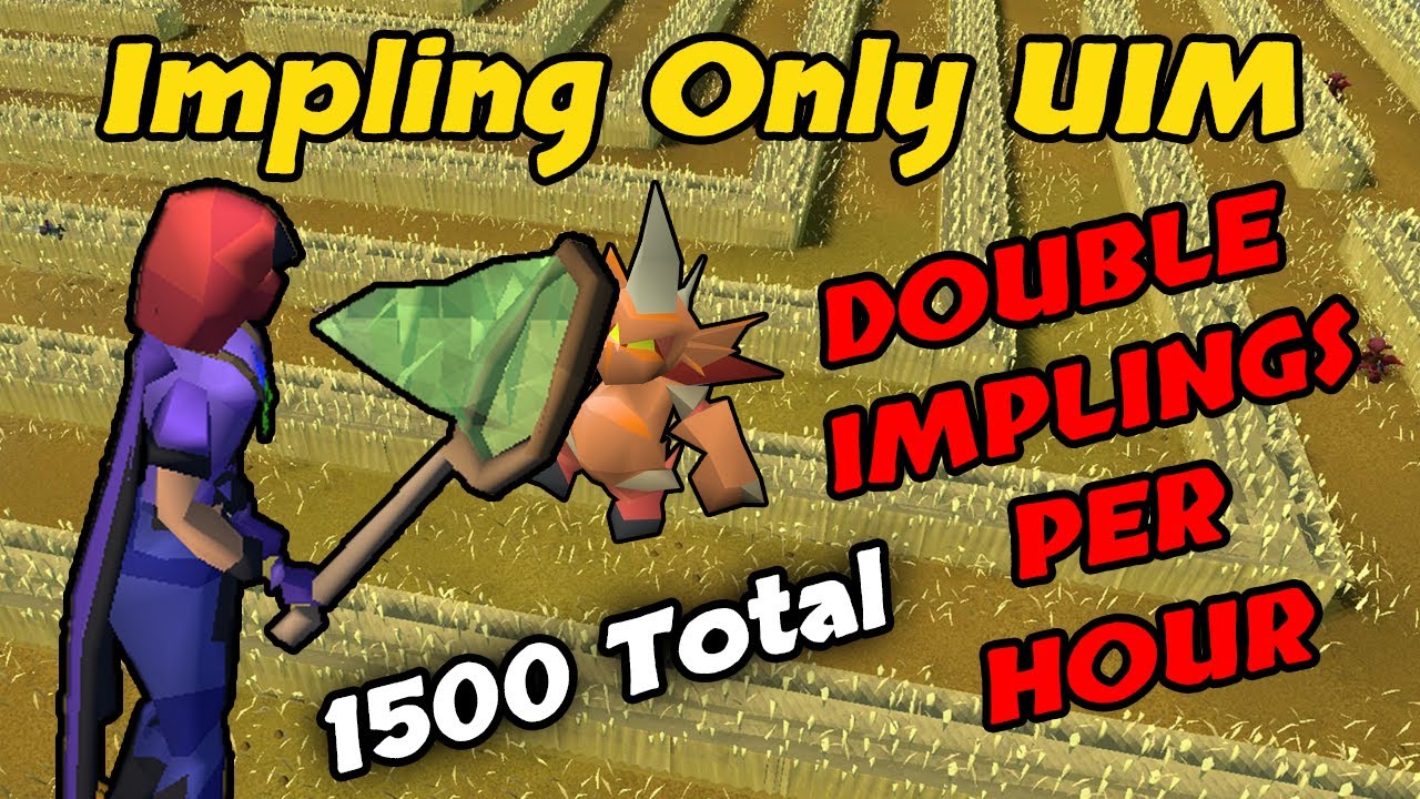 1500 Total DOUBLES Dragon Implings Per Hour - Impling Only UIM (#38) - YouTube