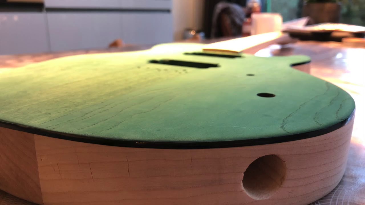 DIY First Guitar Build - YouTube