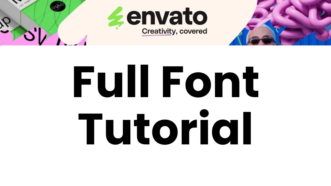 What You Need to Know About Envato Elements Fonts - YouTube