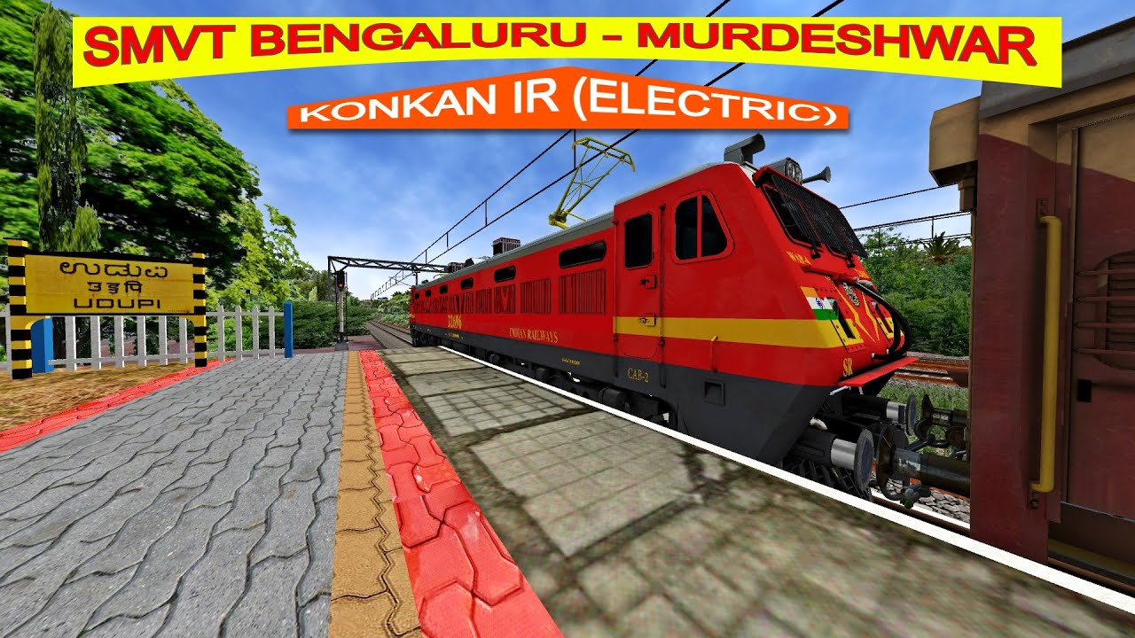 16585 SMVT Bengaluru - Murdeshwar Express #live - YouTube