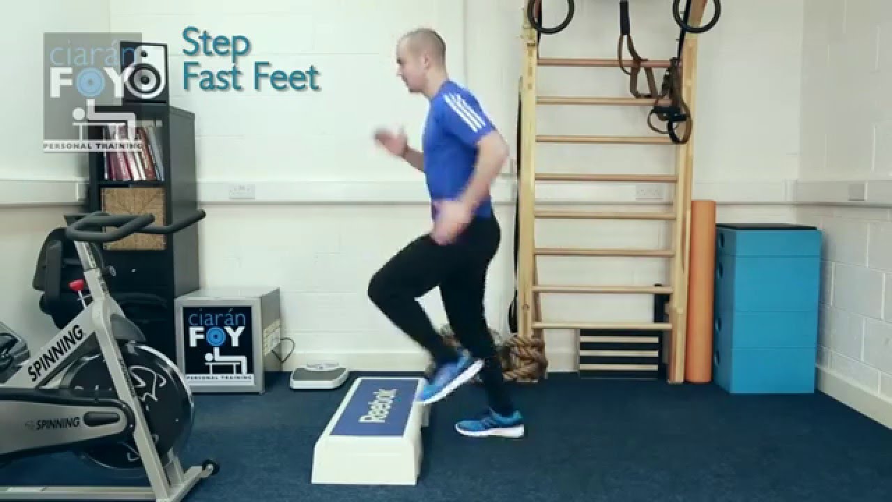 Fast Feet On Step - YouTube