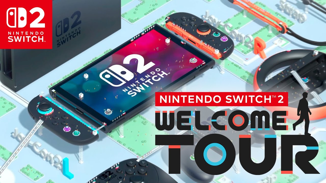 Nintendo Switch 2 Welcome Tour Gameplay - Nintendo Switch 2 (Hands-On ...