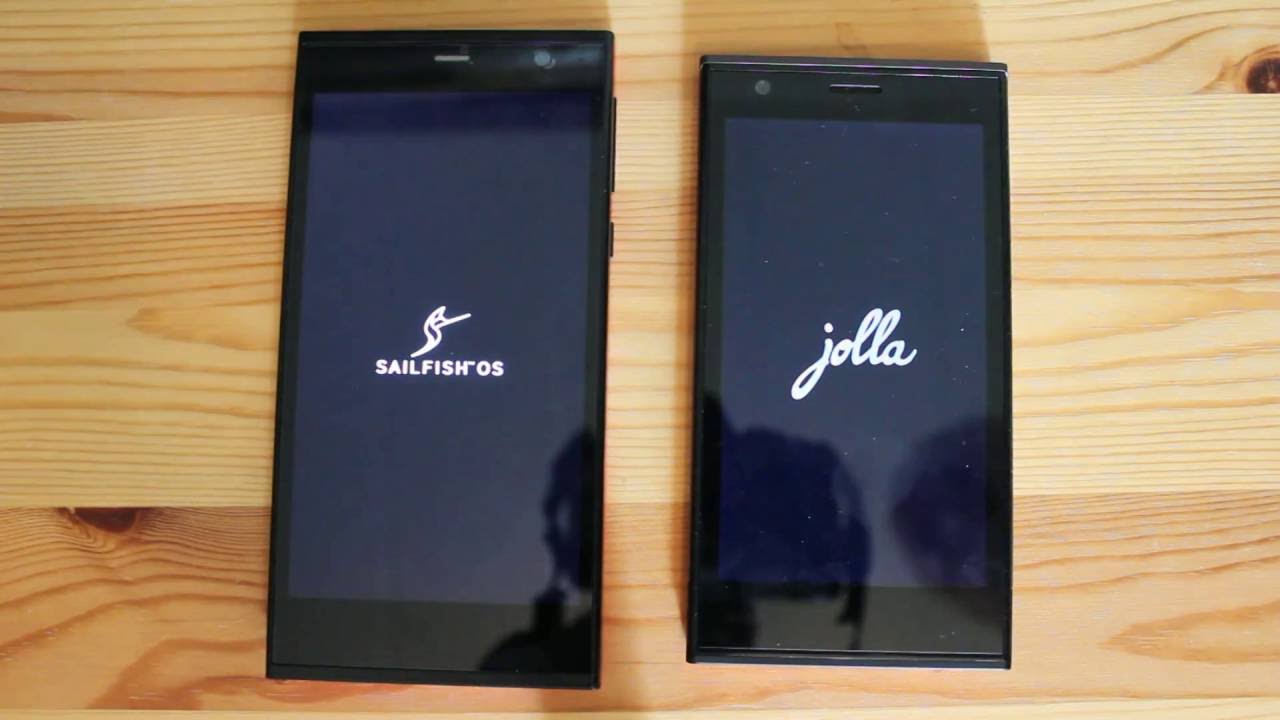 Jolla C vs Jolla "1" bootup speed test - YouTube