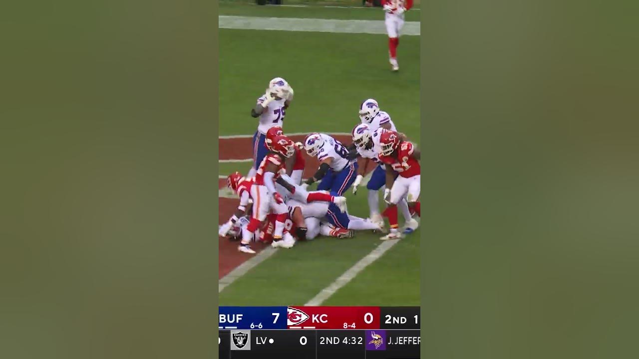 Josh Allen rushes for a 6-yard touchdown vs. Kansas City Chiefs - YouTube