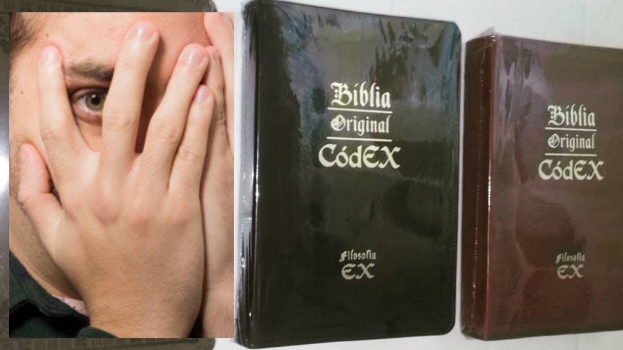 BÍBLIA ORIGINAL CODEX X BÍBLIA SAGRADA #bibliaoriginalcodex # ...