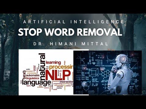 Python: Stop word Removal In NLP - YouTube