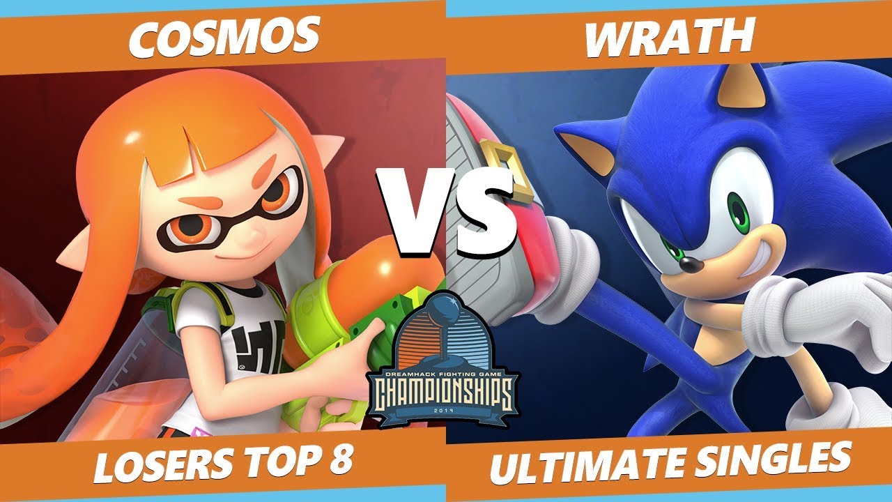 DHATL 2019 SSBU Singles - Cosmos (Inkling) Vs. Wrath (Sonic) Smash ...