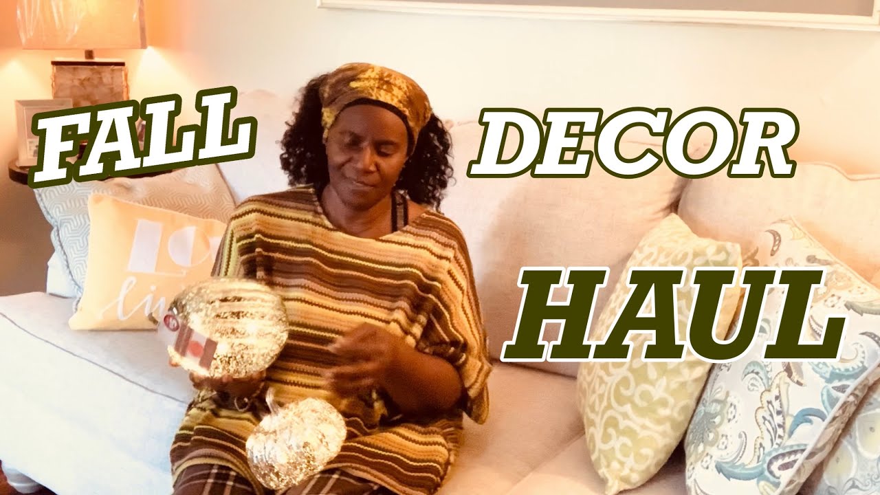 DOLLAR TREE HAUL || THRIFTED MICHAELS FALL HAUL || FALL DECOR IDEAS ...