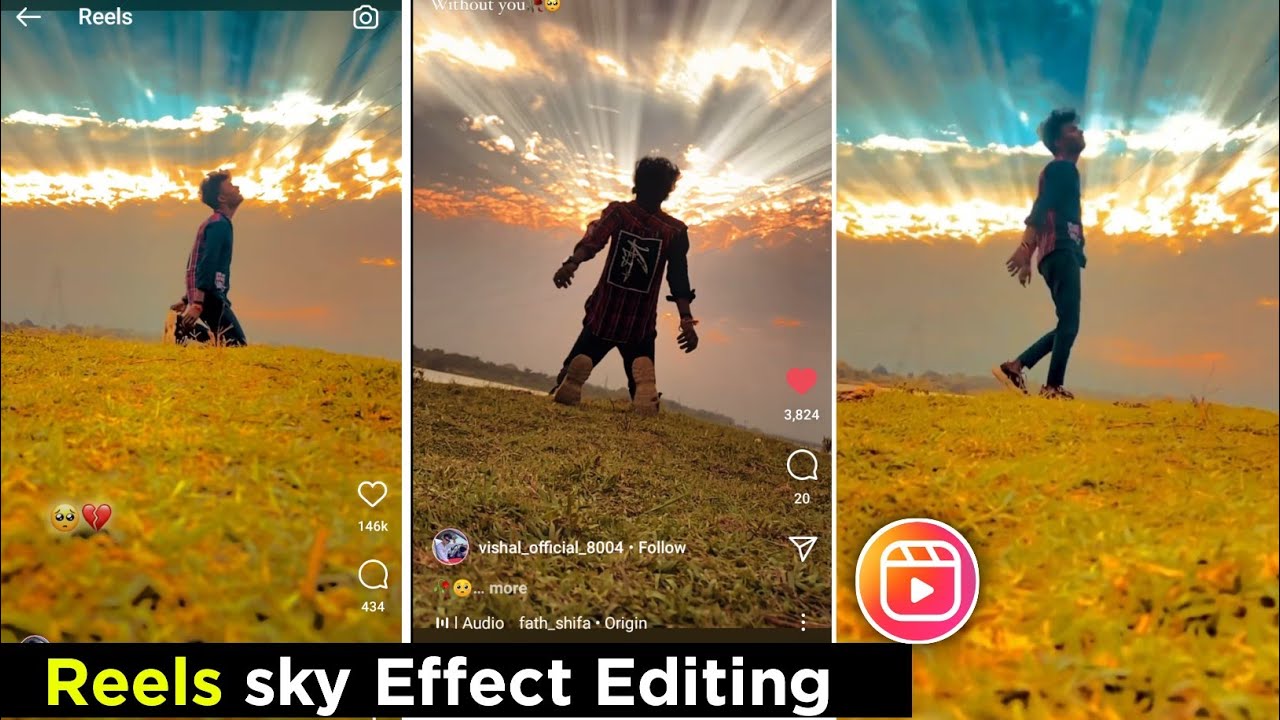 Sunlight effect video editing | Rays Effect Video | sky change video ...