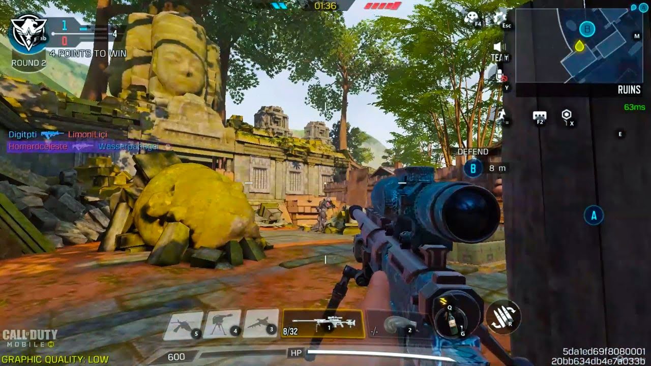 CODM Multiplayer At Angkor Wat Temples | Sniper Gameplay - YouTube