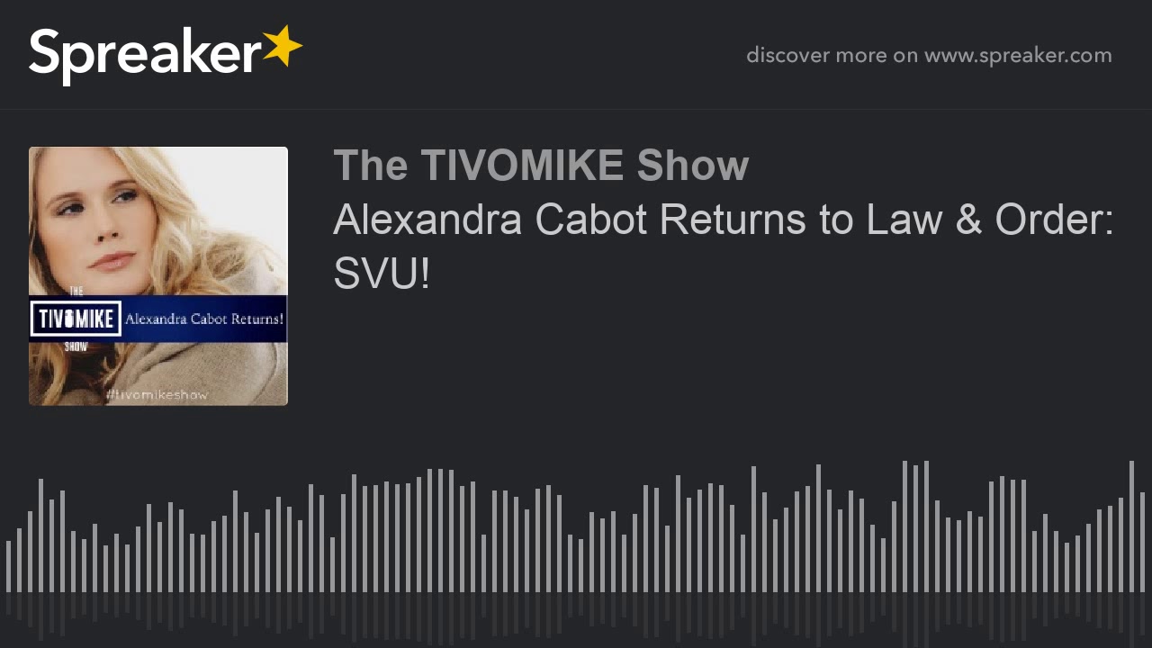 Alexandra Cabot Returns to Law & Order: SVU! - YouTube