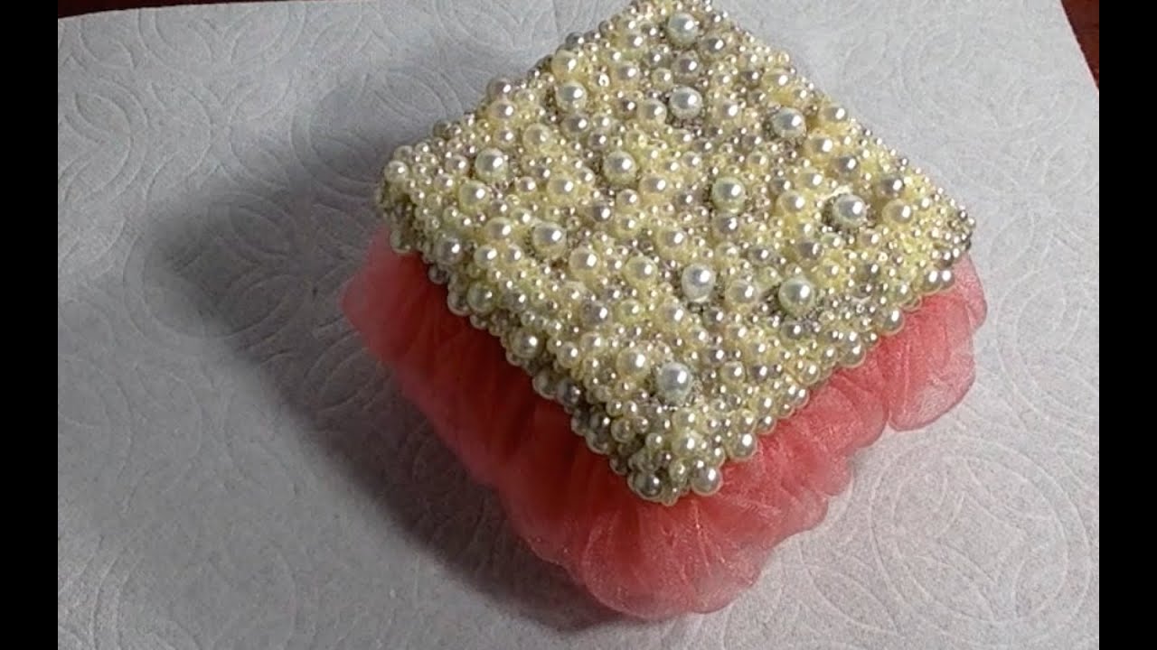 DIYJewelry Box With Pearl - YouTube
