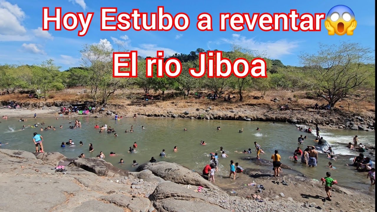ASI ESTUBO ESTA VEZ EL RIO JIBOA😱LLENO TOTAL - YouTube