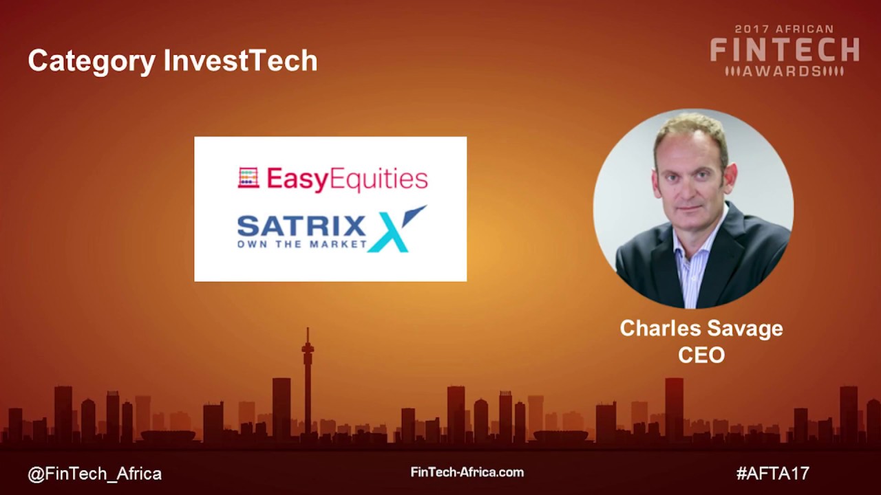 2017 African FinTech Awards: Charles Savage (CEO, EasyEquities) - YouTube