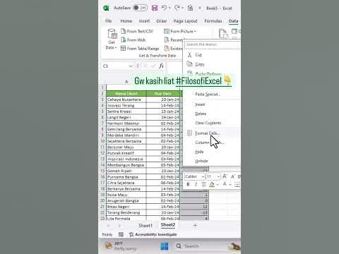 Cara hitung utang dengan cepat di EXCEL - YouTube