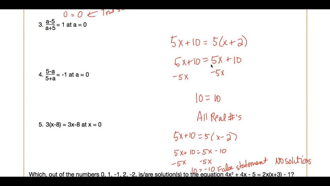 Unit 2:Essentials of College Math - YouTube