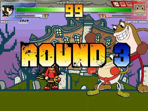 MUGEN battle #3367: Ashley vs Cuphead Bosses