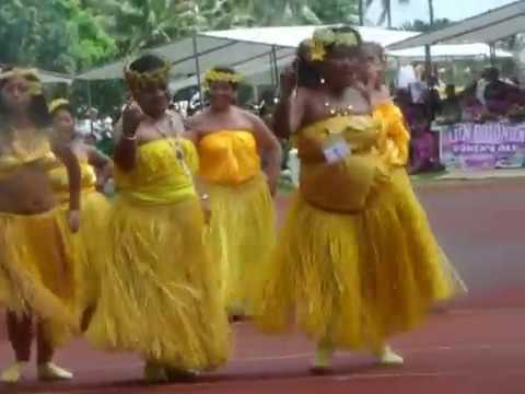 Pohnpei Womens day 2017 (lien U) Opening dance Crew - YouTube