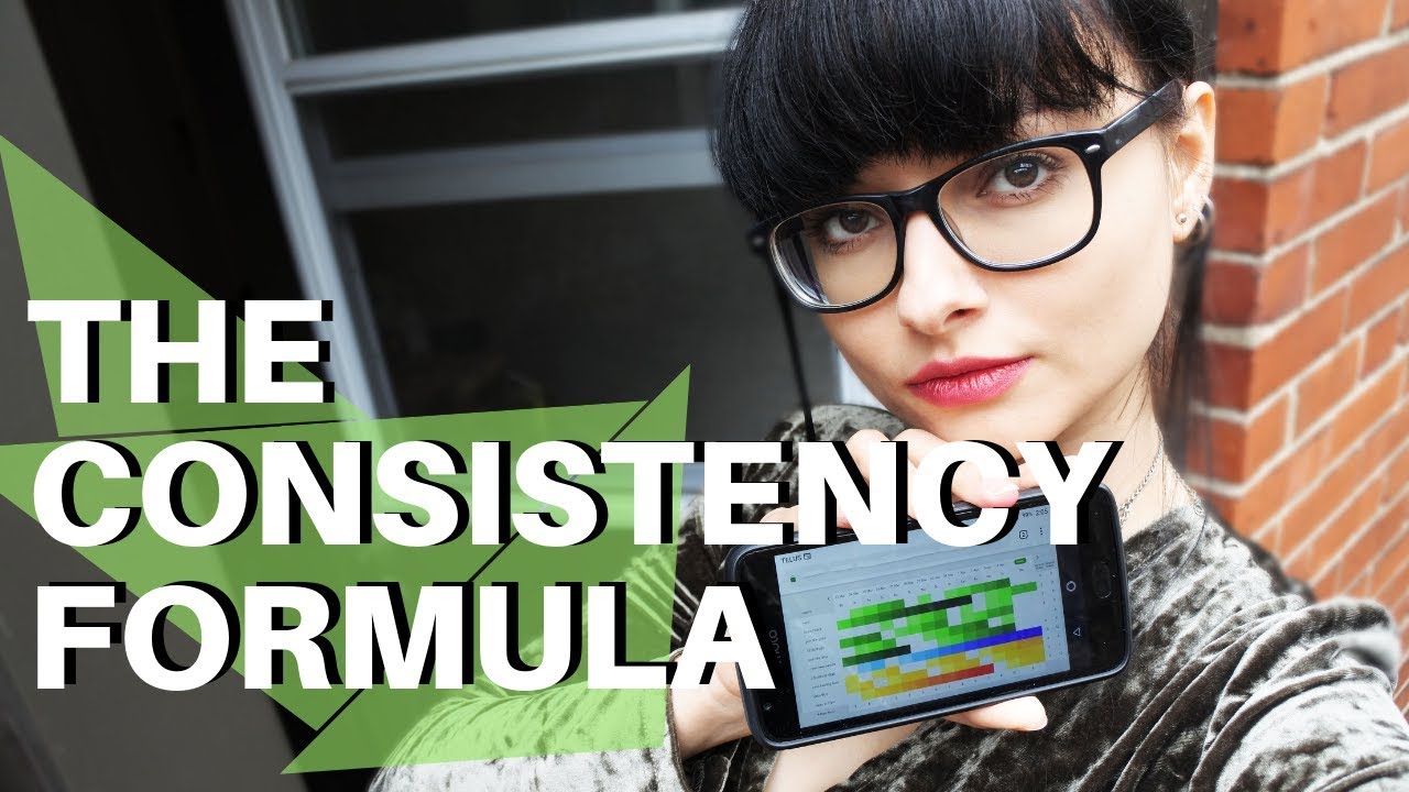 THE CONSISTENCY FORMULA // How to Be Consistent & Get What You Want ...