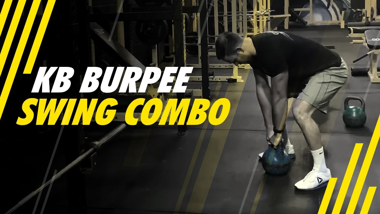 KB Burpee Swing Combo - YouTube