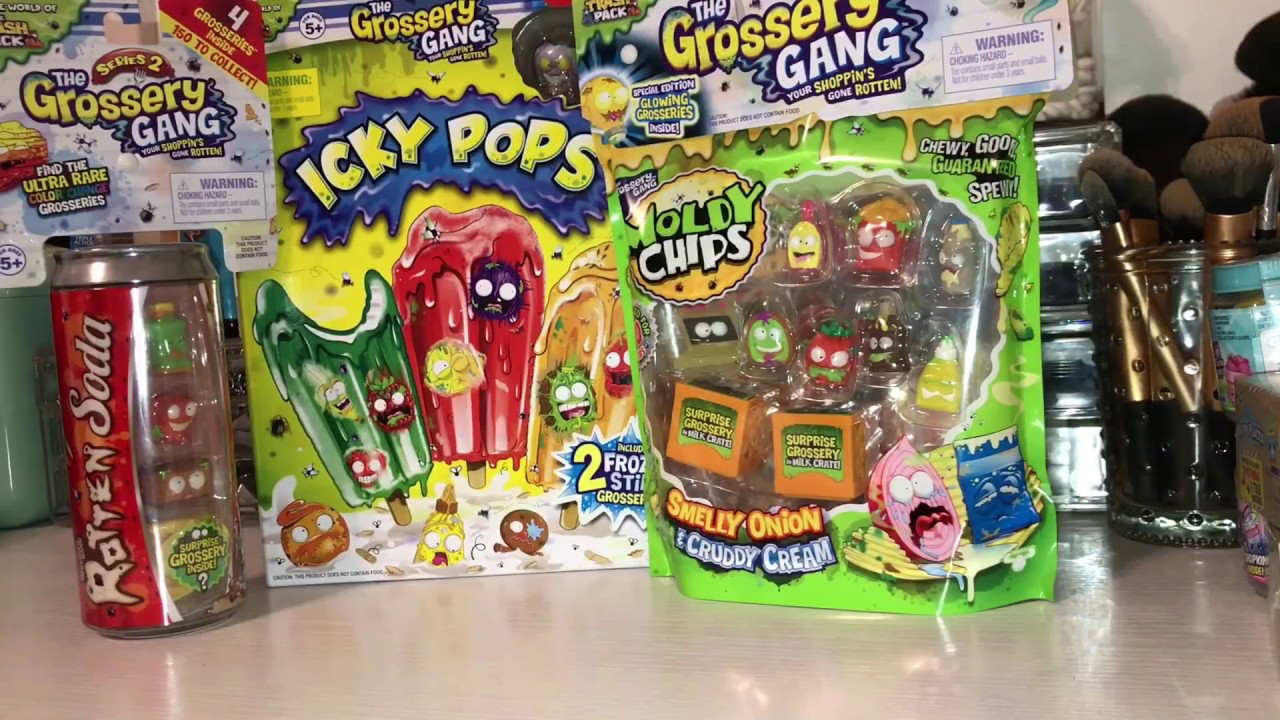 The Grossery Gang Series 2: Moldy Chips, Icky Pops and Rotten Soda ...