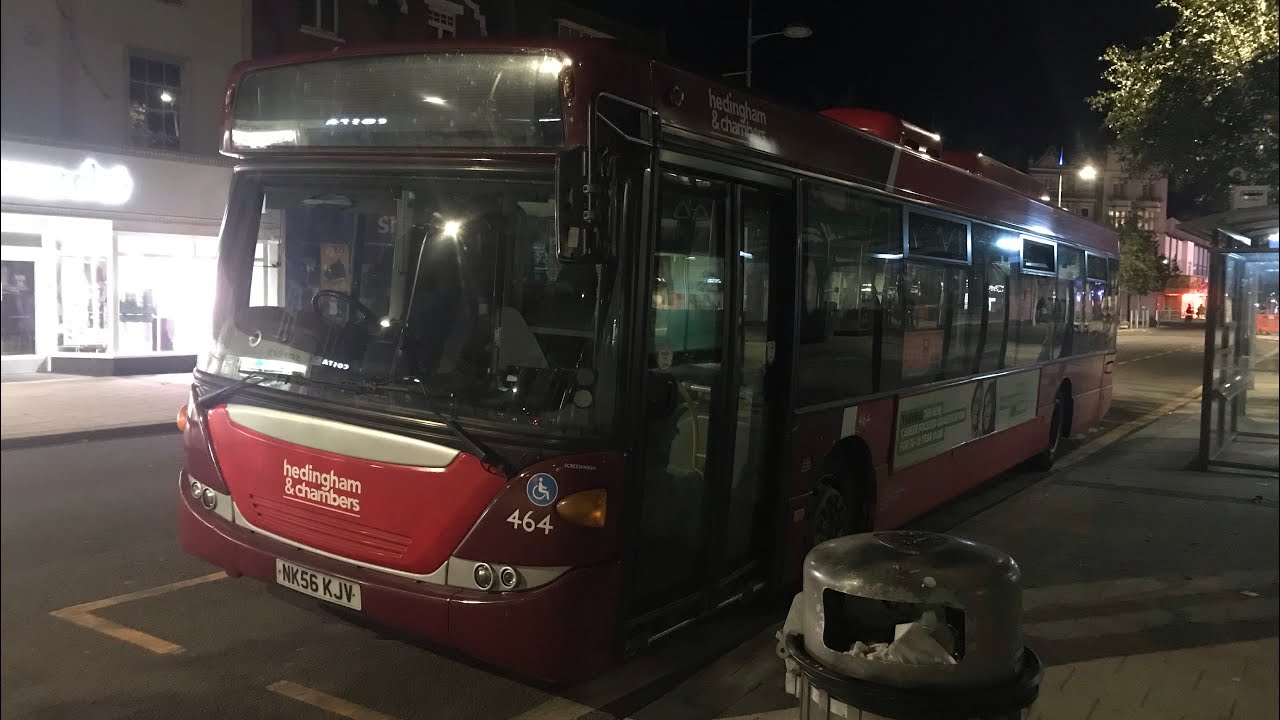 *Kickdowns & Last day of this route* Hedingham Scania N230UB OmniCity ...