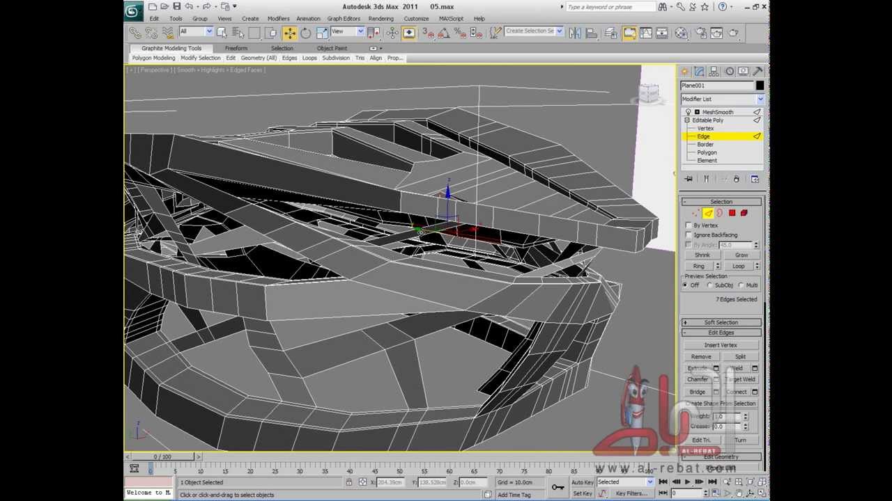 Organic Architecture Modeling - Lesson 02 - Part03 - Arts Center - YouTube