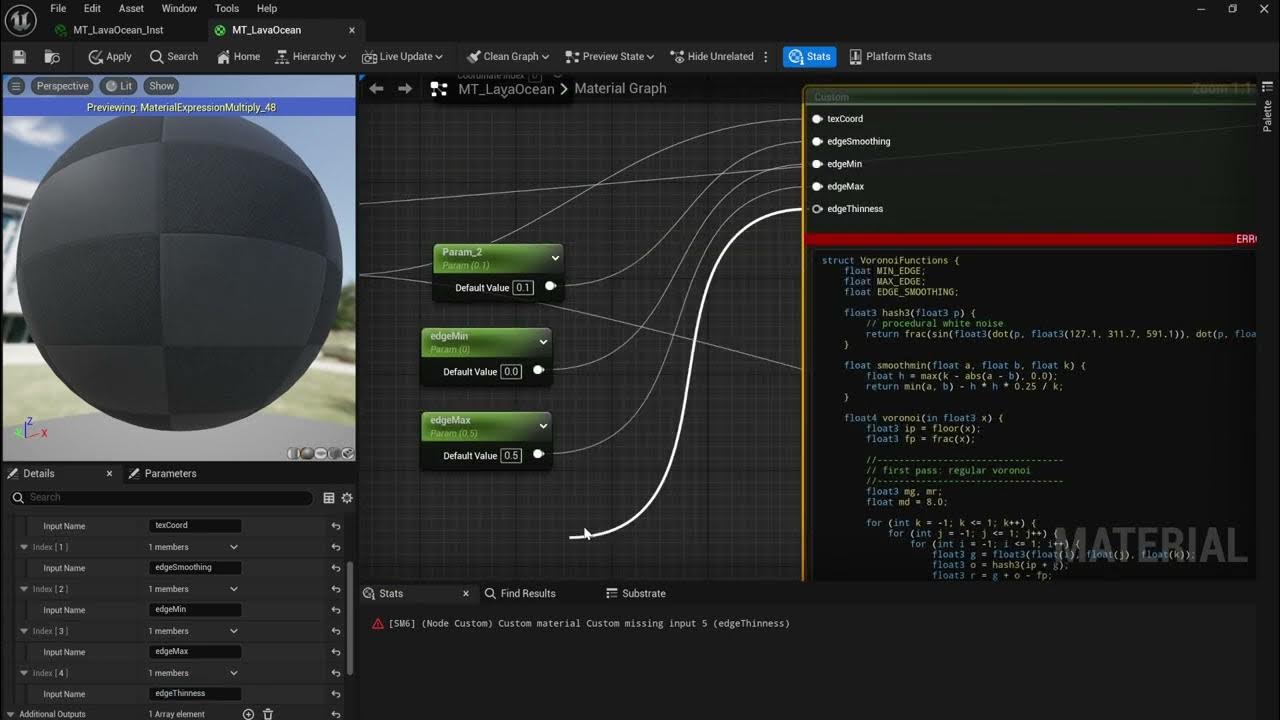 UE5 - Coding Advanced Voronoi HLSL Shader - YouTube