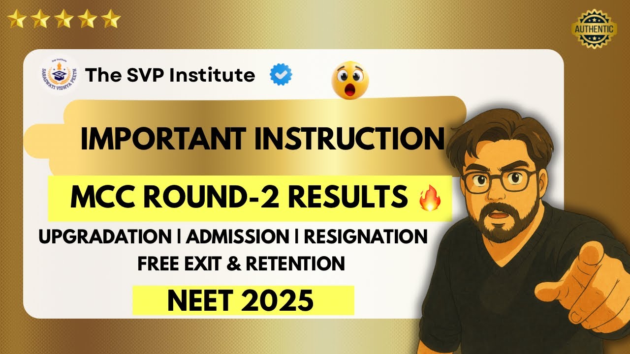 All Important Steps After MCC RESULTS Neet 2025 Upgrade Free Exit ...