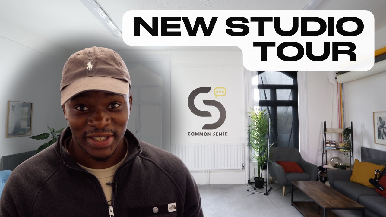 OUR NEW STUDIO TOUR // Common Sense Studios - YouTube