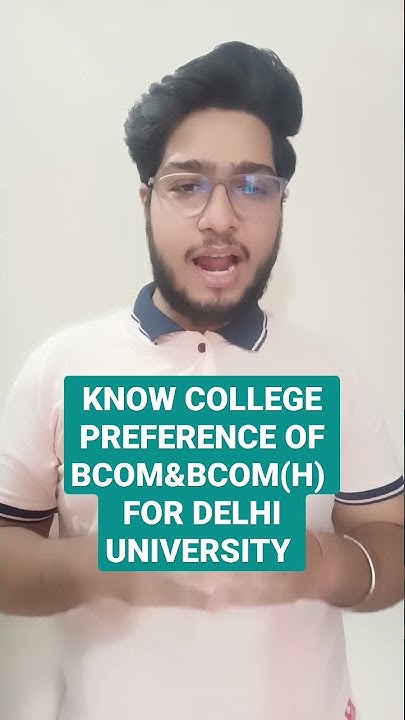 DU Preference List for BCOM & BCOM (H) #trending #viral #cuet2022 #cuet #delhiuniversity # ...