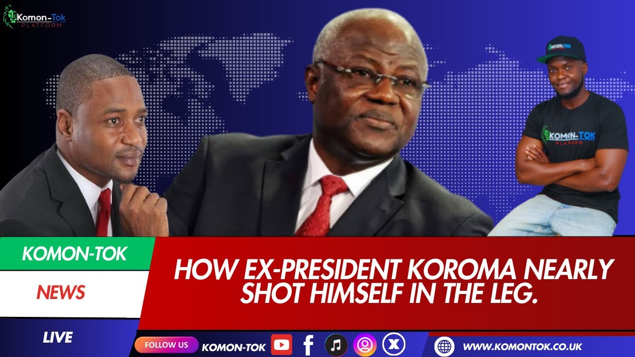 How Ex-President Koroma Nearly Shot Himself in the Leg - YouTube