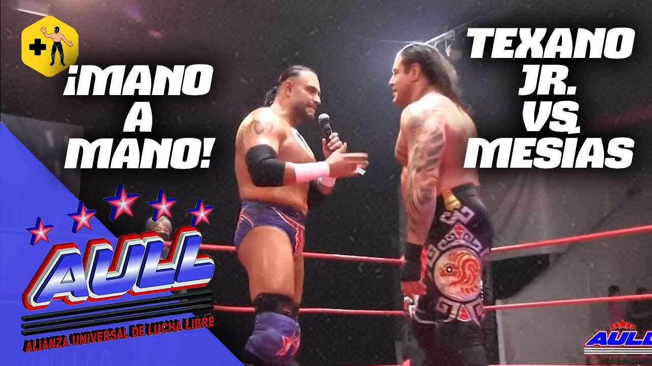 Mano a Mano: Texano Jr. vs El Mesías | Arena López Mateos - YouTube