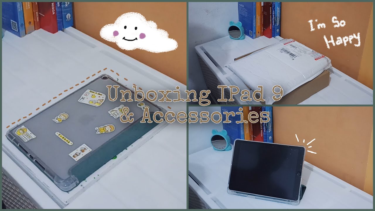 Unboxing IPad 9 2021 | Accessories for IPad 9 | Self Reward | I’m So ...
