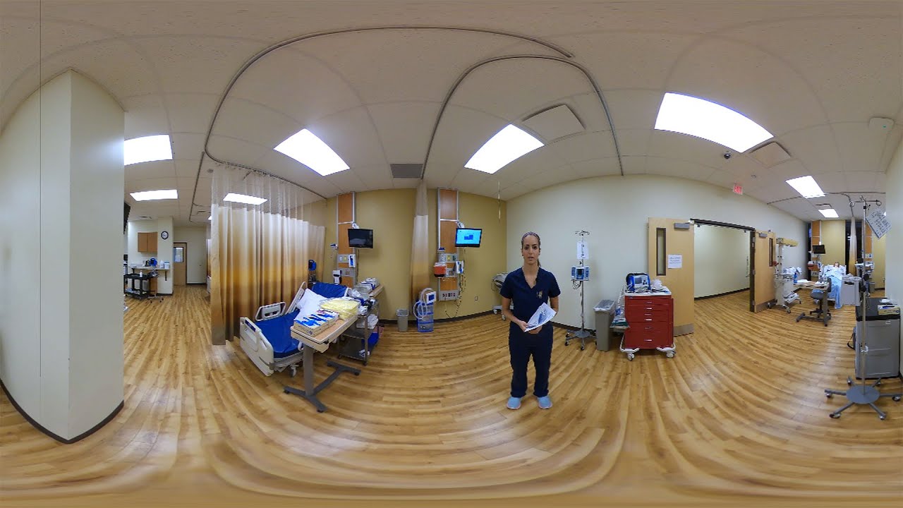 Nursing Lab ER Trauma Bay 360 Experience - YouTube
