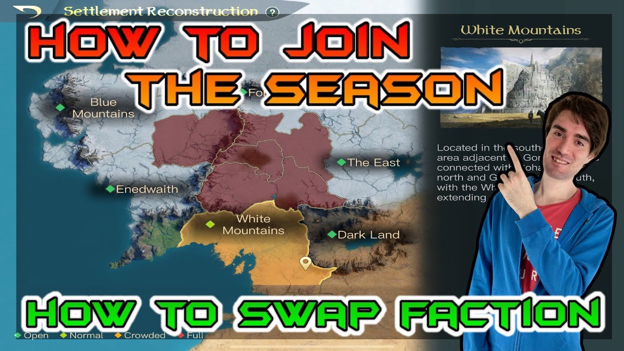 CREATORS SERVER - HOW TO JOIN AND CHOSE FACTION - WINTER SEASON - YouTube
