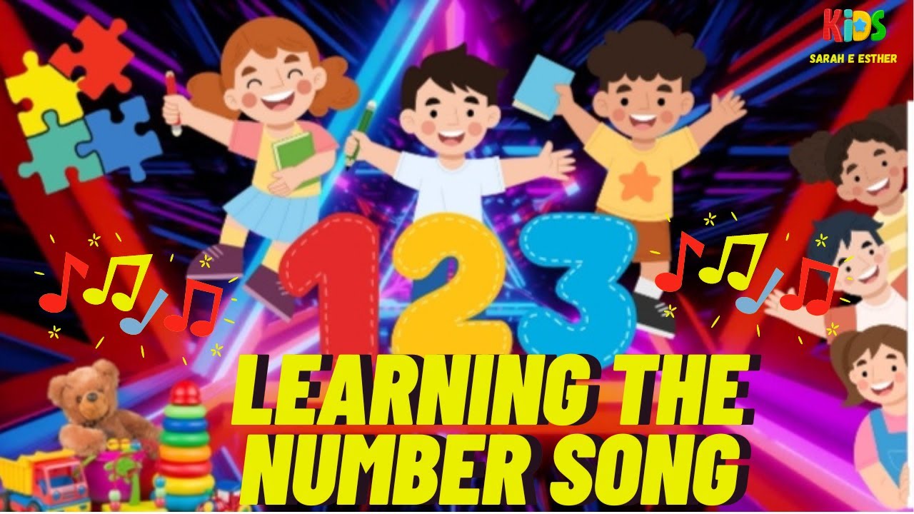 Learning to Count While Having Fun! Enjoy the Numbers Song 🔢. - YouTube