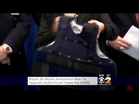 Back In Their Good Graces? De Blasio Orders High-End Bulletproof Vests ...