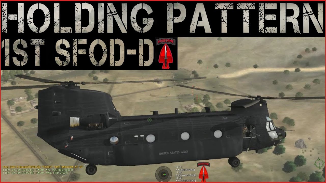 1st SFOD-D Holding Pattern - YouTube
