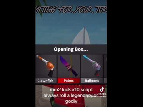 OP mm2 script x10 luck | not patched 2024 - YouTube